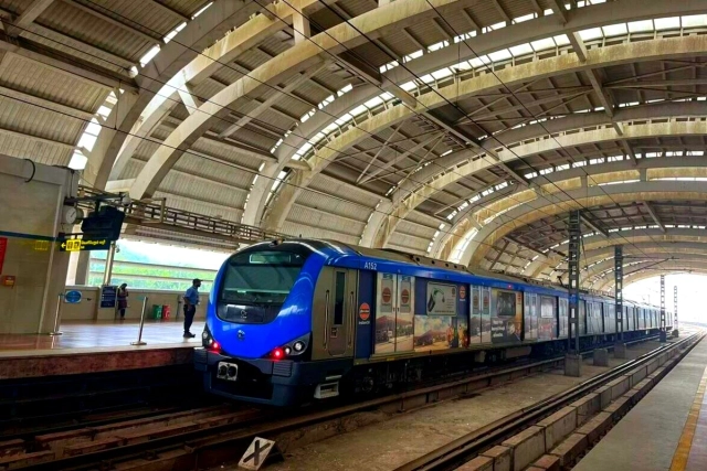 Chennai Metro Phase II: CMRL Initiates Ballast Test Track At ...