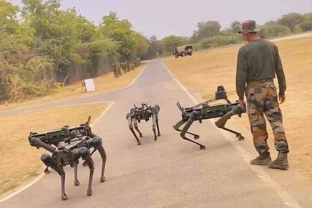Indian Army Is Getting Ready To Induct Robot Mules Capable Of ...
