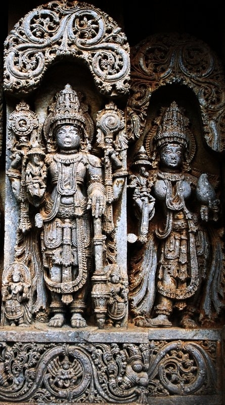 The 24 murthis of Vishnu you must be familiar with