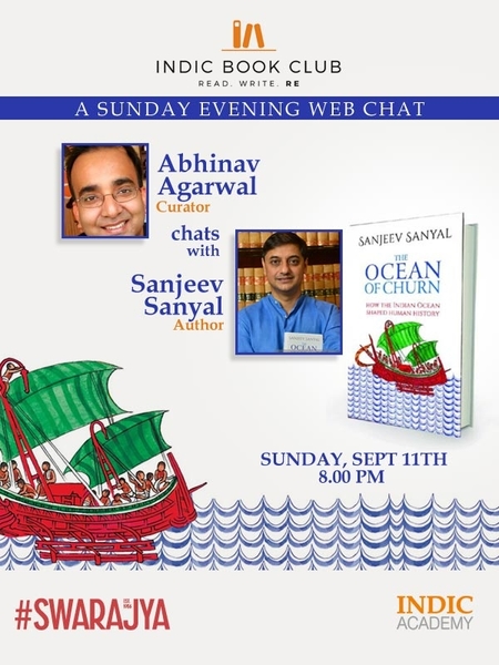 The Swarajya - Indic Book Club Webinar Series: Sanjeev Sanyal To Speak ...