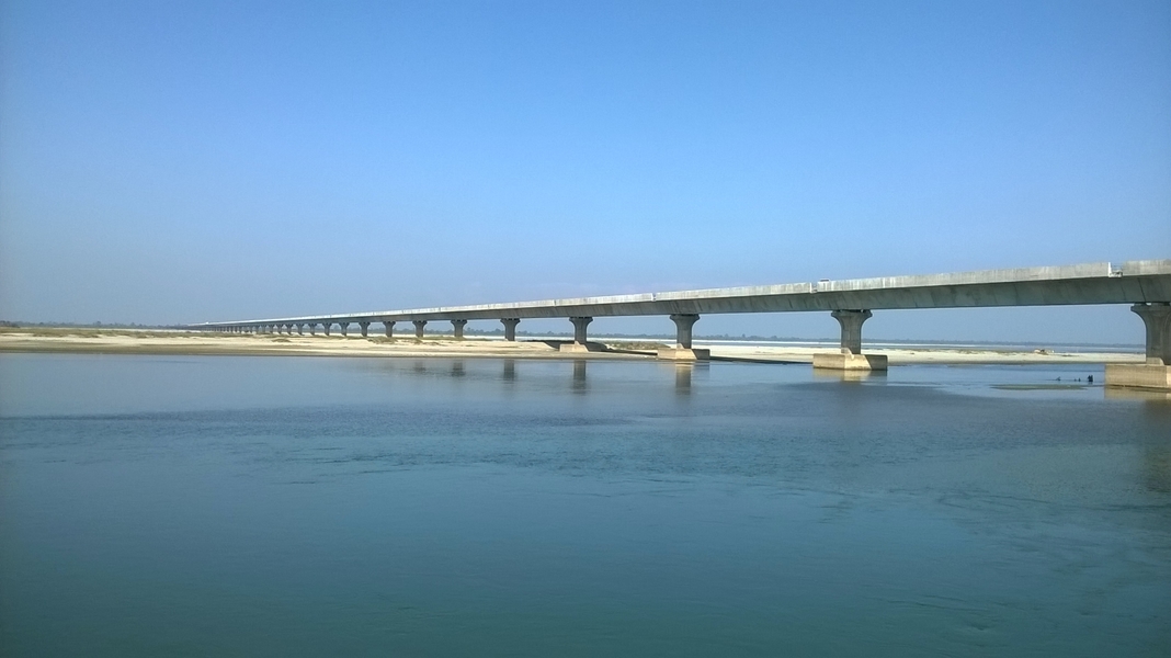 Building Of 18-Kms-Long Bridge Over Brahmaputra To Connect Assam And ...