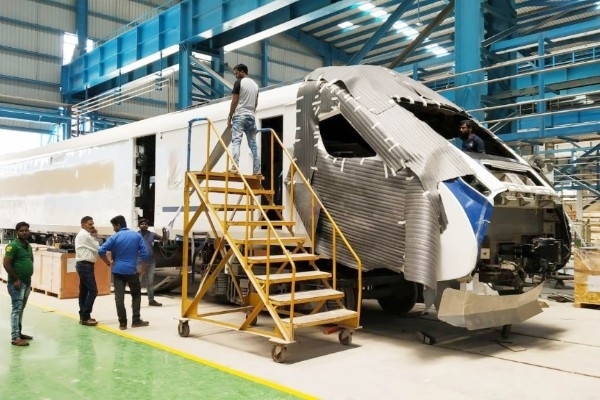 Watch: India’s First Engine-Less Train Getting Ready At The Integral ...