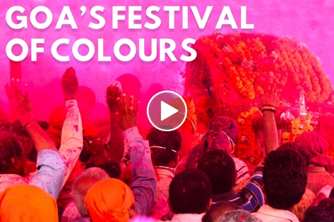 On Holi, Here’s A Look At The Riot Of Colour That Is Goa’s Gulalotsav