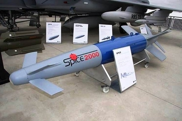 IAF Receives First Batch Of More Potent Variant Of Spice 2000 Bombs ...