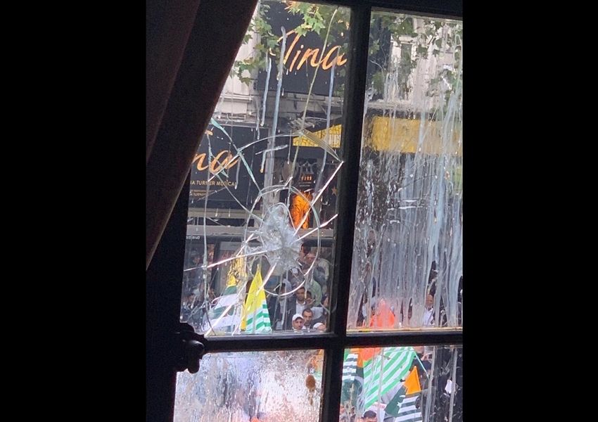 Watch: Amid Chants Of “Allahu Akbar” Violent Pakistan-Backed Protesters ...