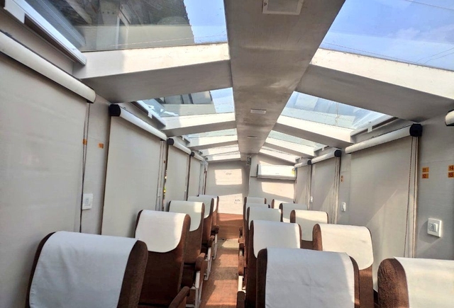 Indian Railways Launches Kalka-Shimla Vistadome Train With Panoramic ...