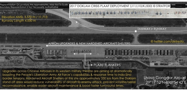 Amid Tensions, China Upgrades Its Airbase Near Doklam To Deploy More ...