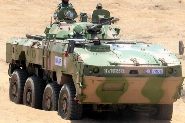 DRDO-Designed Made-In-India Eight Wheeled Armoured Personal Carriers ...