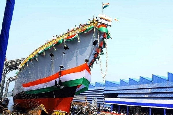 Indian Navy’s Indigenous Project 17A Frigate Himgiri Makes First ...