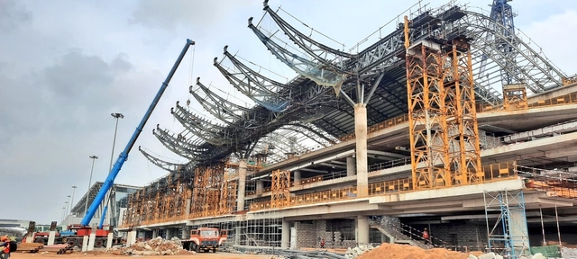 In Pictures: Chennai Airport’s New Terminal Under Construction, To Be ...