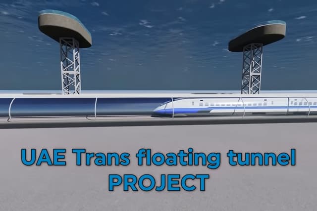 UAE Explores An Ultra-Futuristic Underwater Rail Tunnel Between Mumbai ...