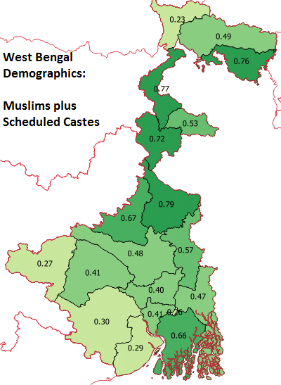 West Bengal Election In Twelve Maps: How The State's Politics Has ...