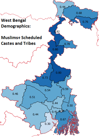 West Bengal Election In Twelve Maps: How The State's Politics Has ...