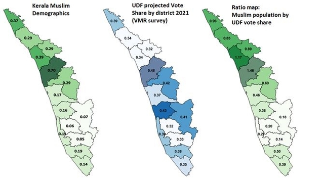 In Maps: How Congress Is Being Squeezed Out Of Kerala’s Electoral Space