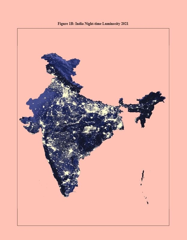 2012 Vs 2022: What Night-Time Luminosity Maps In India's 2022 Economic ...