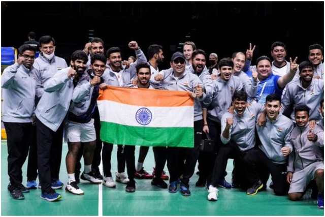 Badminton: History Created In Bangkok As India Wins Its First Thomas ...