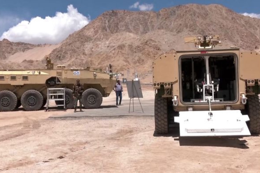 Defence Minister Hands Over Infantry Protected Mobility Vehicle To Army ...