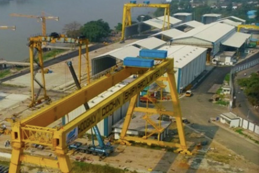 Hooghly Cochin Shipyard Limited: Newly Built State-Of-The-Art Ship ...
