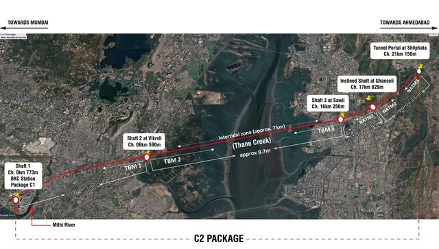 Mumbai–Ahmedabad Bullet Train: Bids Invited For 21 Km Long Tunnel ...