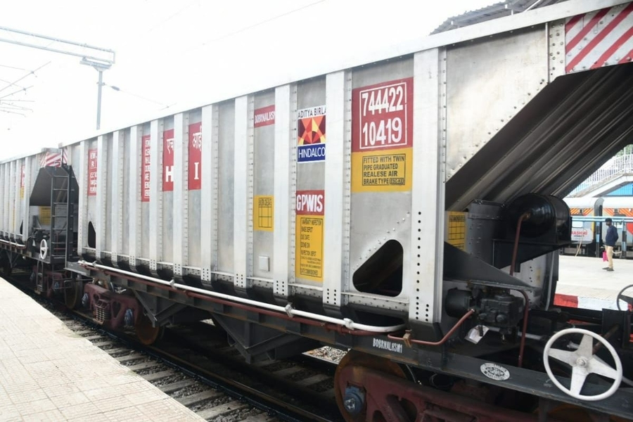 Railway Minister Flags Off India's First Aluminium Freight Rake
