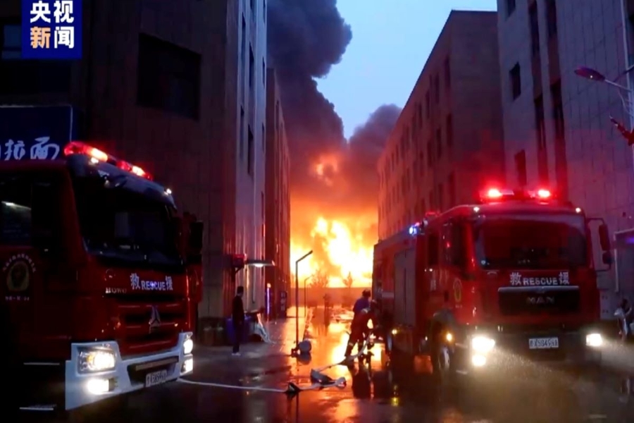 China: 38 Charred To Death After Fire Engulfs A Factory In Henan Province
