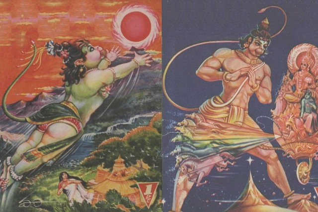 Three Leaps of Hanuman