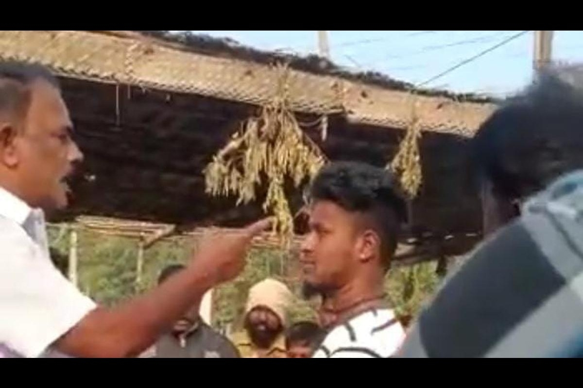 Tamil Nadu: DMK Leader T Manickam Seen Hurling Casteist Slurs At ...