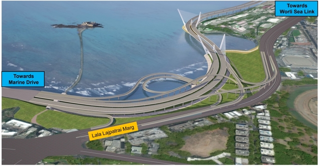 Mumbai Coastal Road Project: Marine Drive - Worli Section To Be Ready ...