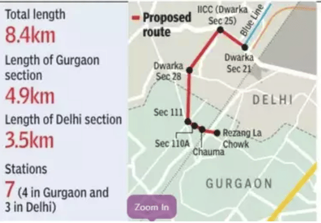 Gurugram Metro: CM Announces Construction Work On 28-Km Metro Network ...