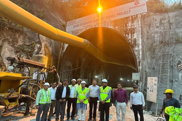 Sikkim Rail Connectivity: Work On Sivok-Rangpo Rail Link Project Picks ...