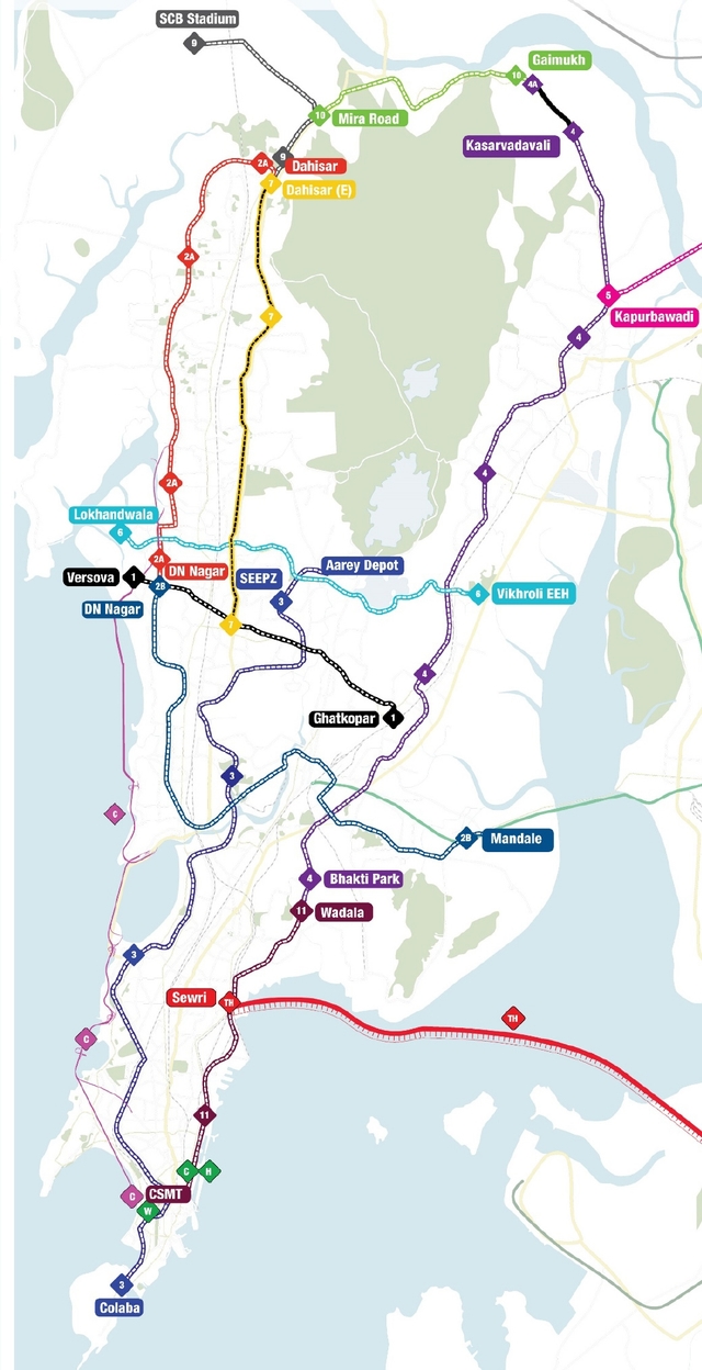 Mumbai Metro: Metro Line-4 To Have Pocket Track At Bhakti Park Station ...