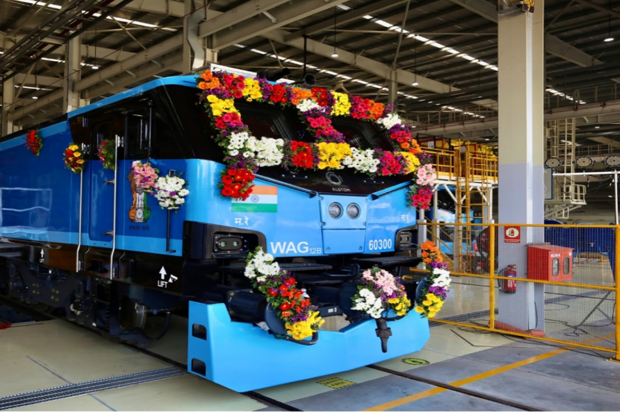 Alstom Delivers 300 E-Locomotives To Indian Railways, Rolls Out Latest ...