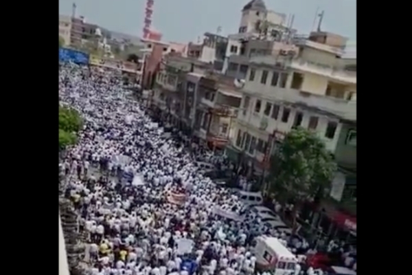 Rajasthan 'Right To Health' Protest: Massive Demonstration By Doctors ...