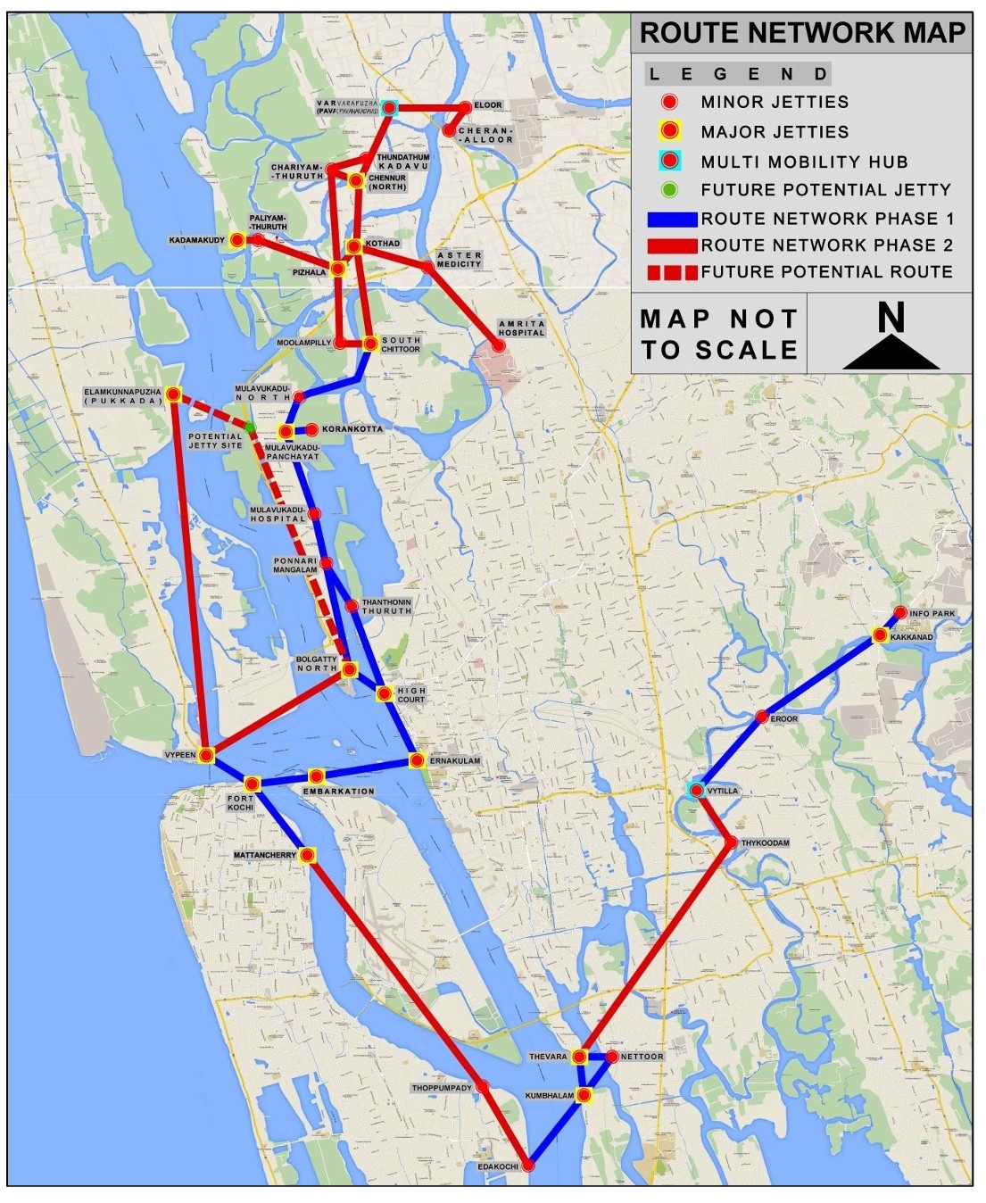 Expanding Waterway Mobility: Kochi Water Metro To Launch New Routes In ...