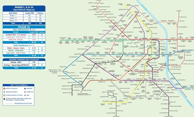 Delhi Metro Phase-4: New Expansions Set To Provide Maximum Connectivity ...