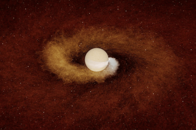 In A First, Scientists Observe Dying Star Swallowing A Jupiter-Sized Planet