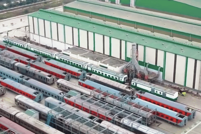 Railway's MCF Sets New Record By Manufacturing 10,000 Coaches Since Its ...