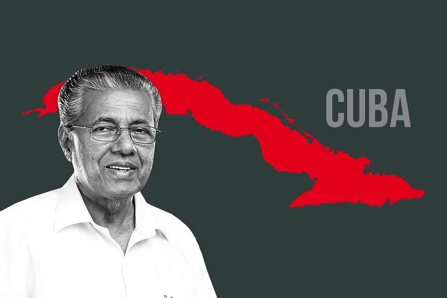 Kerala CM Pinarayi Vijayan Leaves For Cuba After Completion Of US Visit Kerala CM Pinarayi Vijayan Leaves For Cuba After Completion Of US Visit