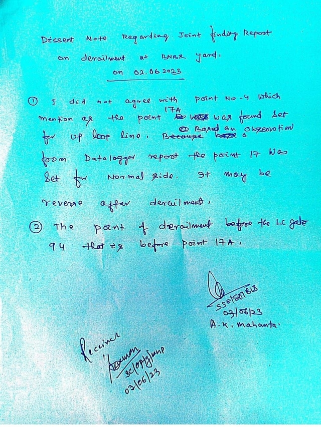 Balasore Train Tragedy: Dissent Note By A Probe Panel Member Hints At ...