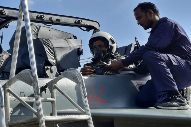 In Pictures: First Series Production Tejas Mk-1A Trainer Revealed As ...