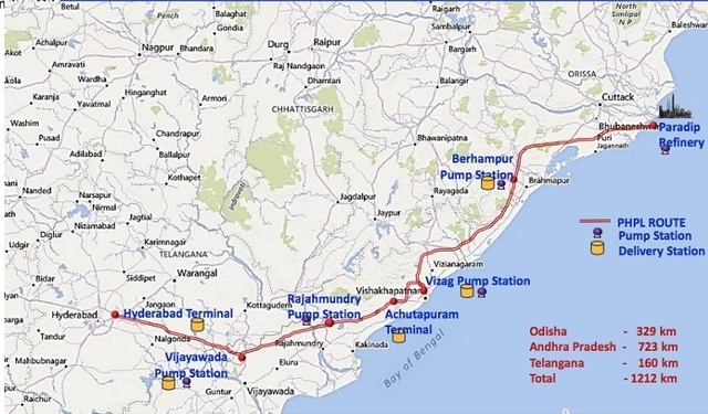 Paradip-Hyderabad Pipeline: IOCL’s Rs 3,328 Crore Project Nears ...