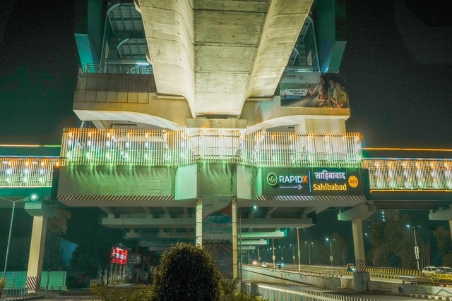Delhi-Meerut RRTS: Stations On Priority Section Of Corridor Lit Up In ...