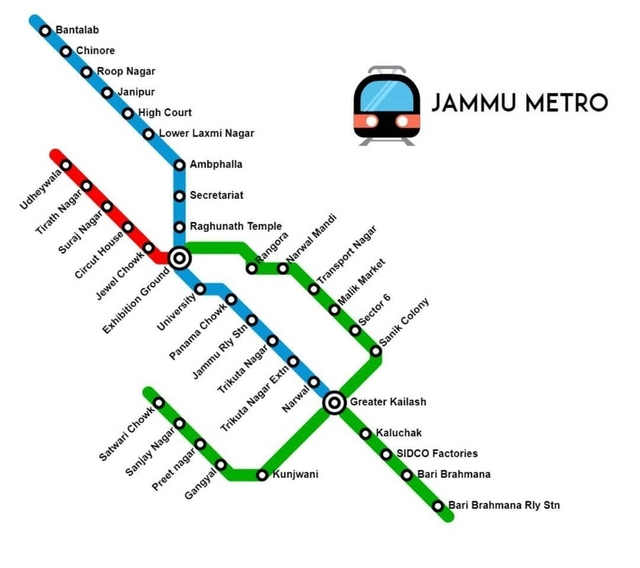 Jammu And Kashmir Seeks Approval For Region’s First Metro Lines In ...