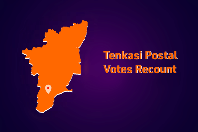 Tamil Nadu: Recounting Of Postal Votes Underway In Tenkasi As Per ...