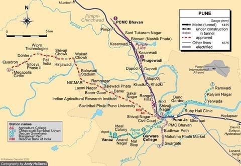 How Pune Metro Is Expanding Its Horizons As The New Routes Promise ...