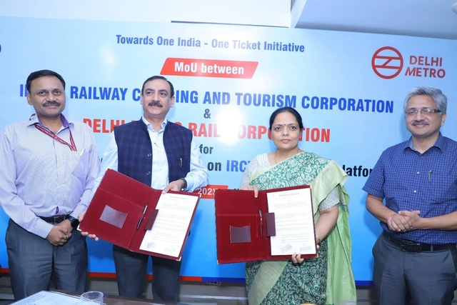 IRCTC And DMRC Collaborate To Introduce 'One India One Ticket ...