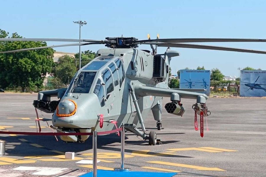 HAL Completes Production Of LCH Prachand 'Tank-Buster' Helicopters ...