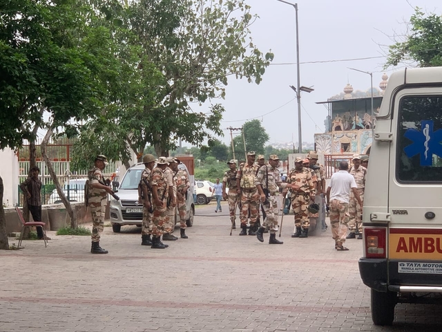 Ground Report: A Week After Nuh Violence, Temple Resembles Military ...