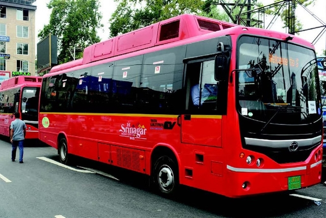 Srinagar’s Urban Revamp: Smart Electric Buses Introduced To Transform ...