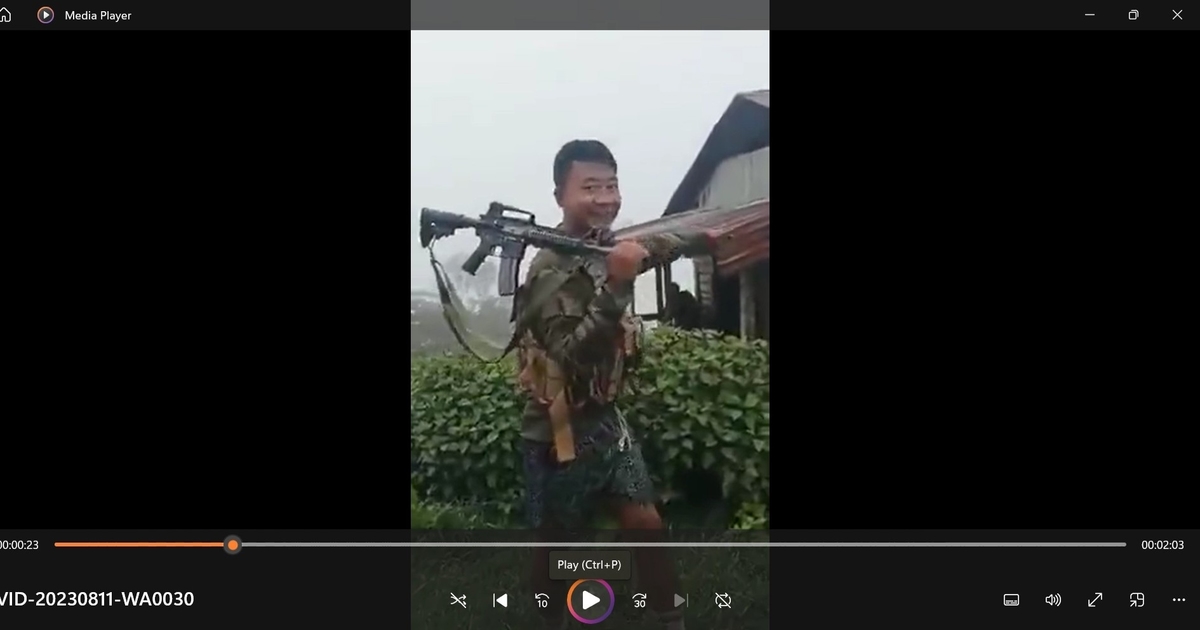 Brazen Display Of Lethal Weapons By Kuki Militants At Independence Day ...